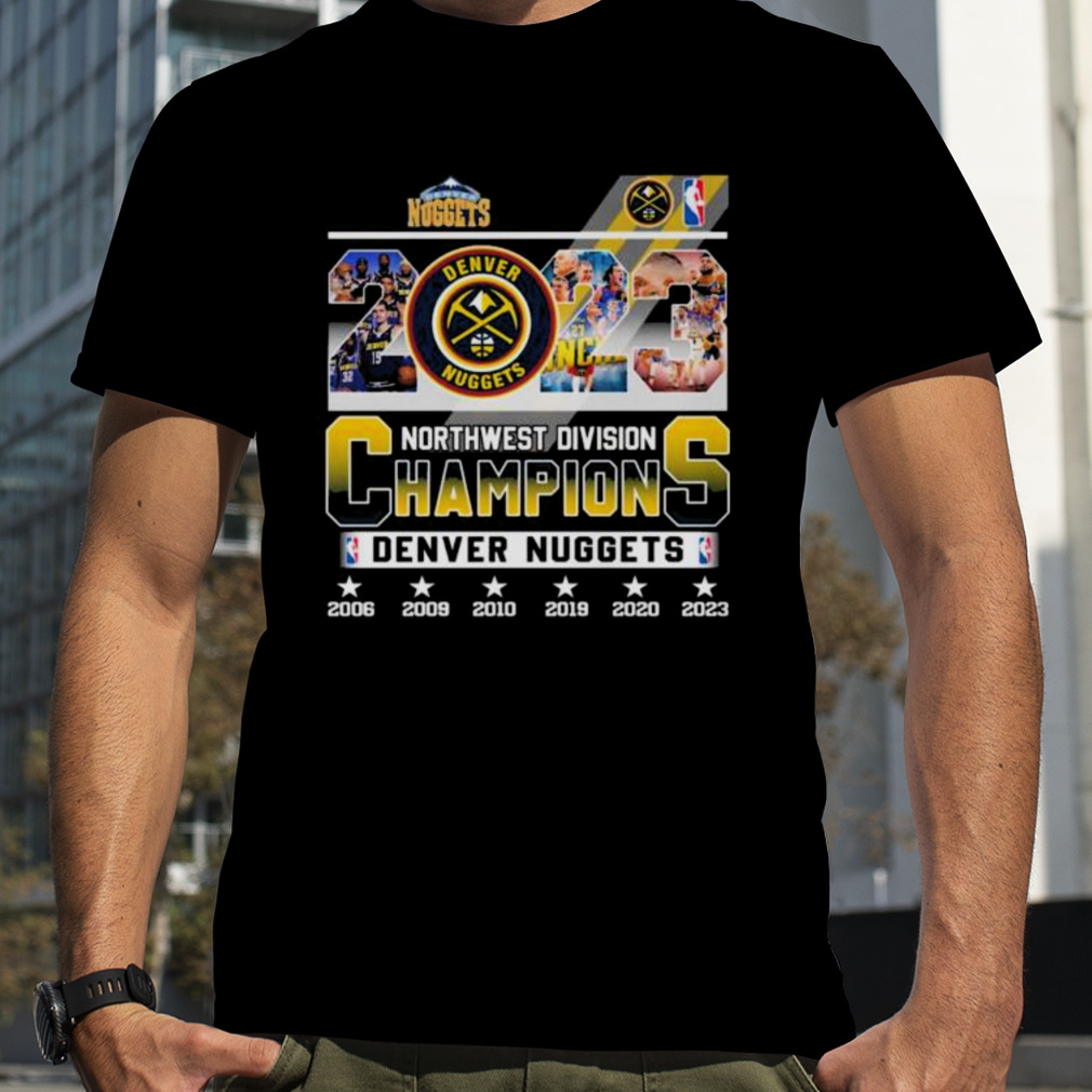 Denver Nuggets Northwest Division Champions 2023 Shirt for Basketball ...