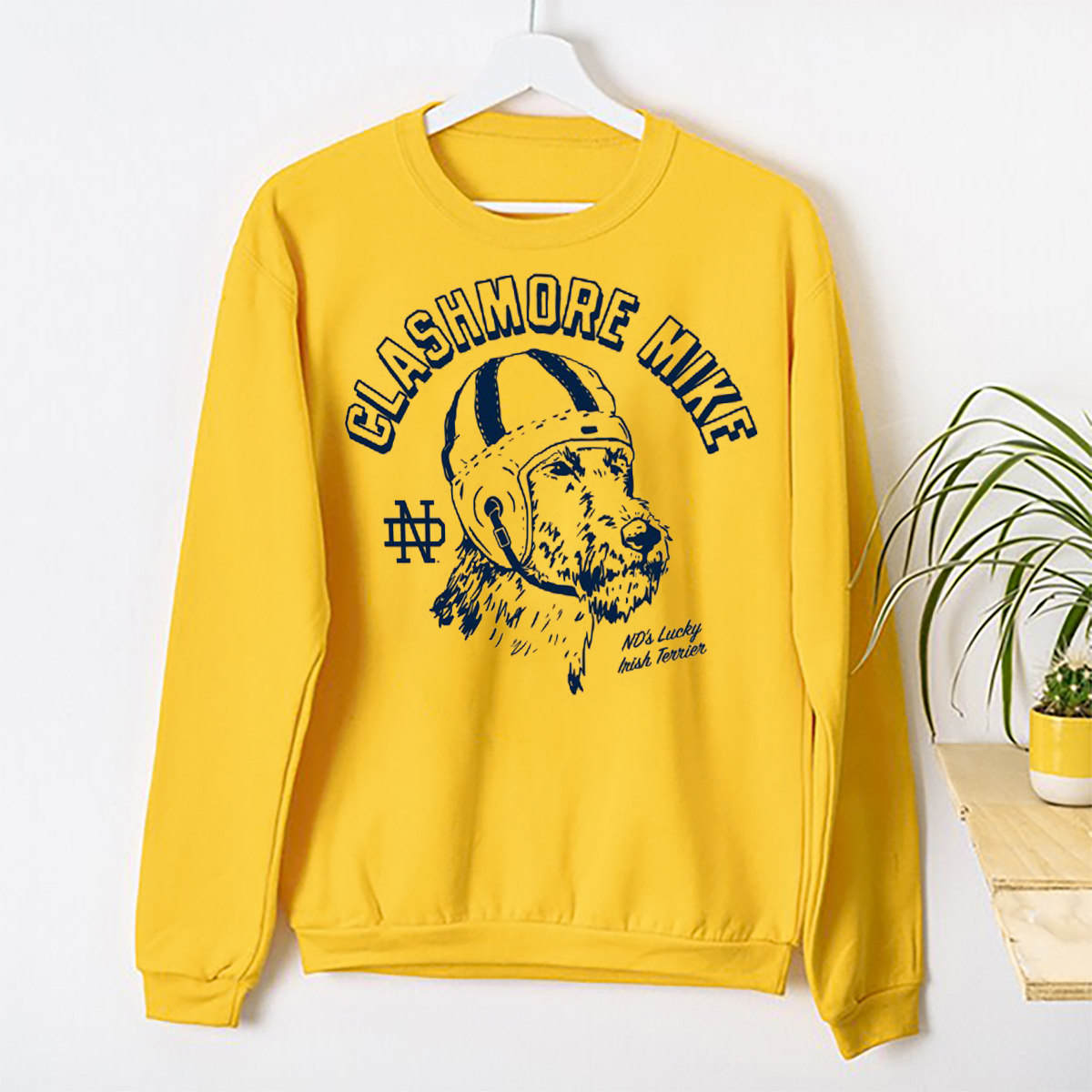 Retro Notre Dame Clashmore Mike Tee - A Must-Have for Fighting Irish ...
