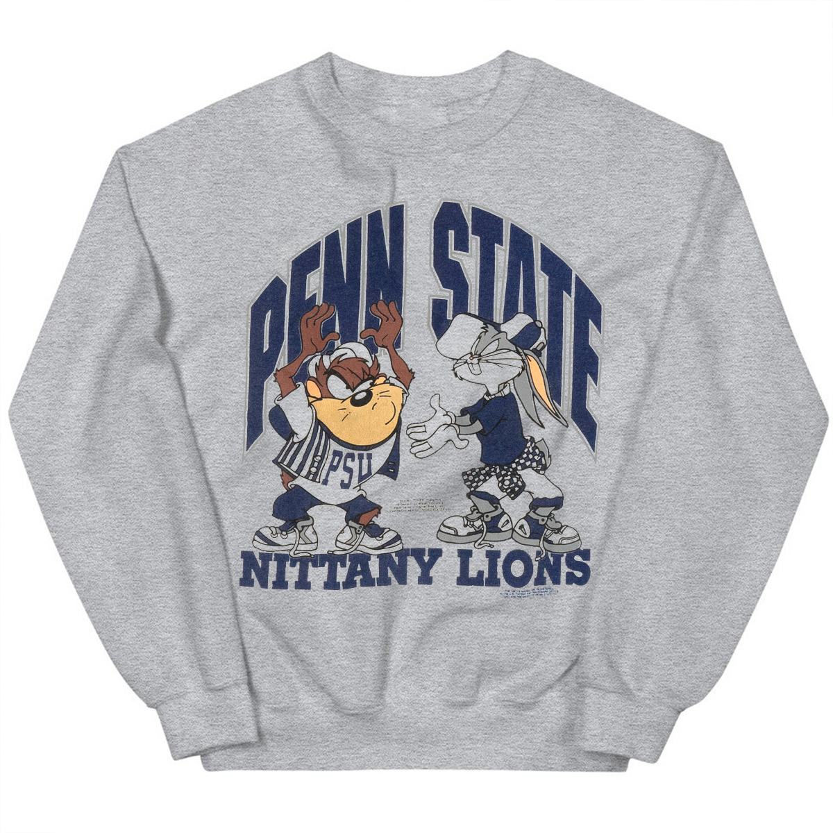 Vintage NCAA Penn State Nittany Lions Looney Tunes Tee - Classic Game ...