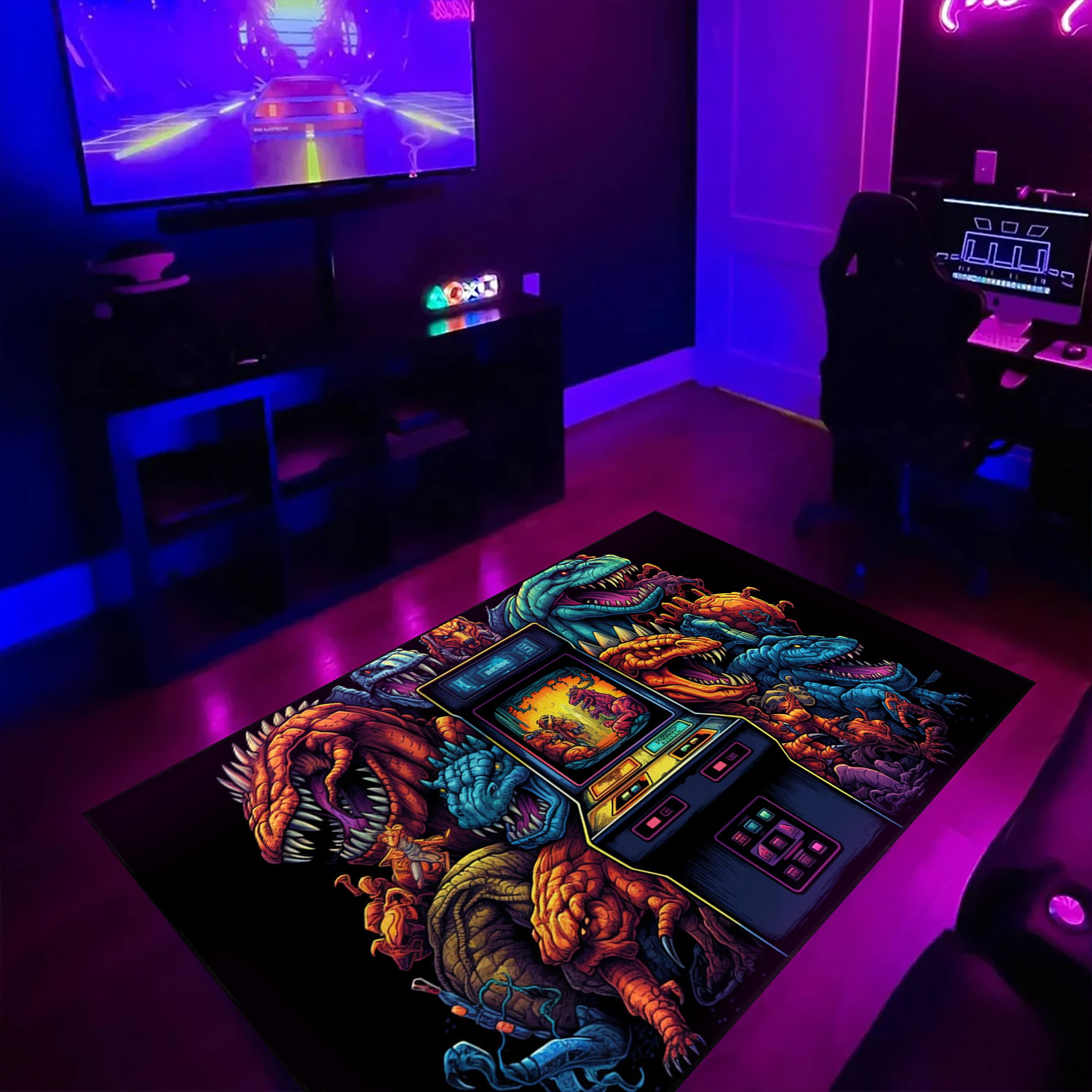 Arcade Pattern Retro Game Boss Battles - Craigshirt