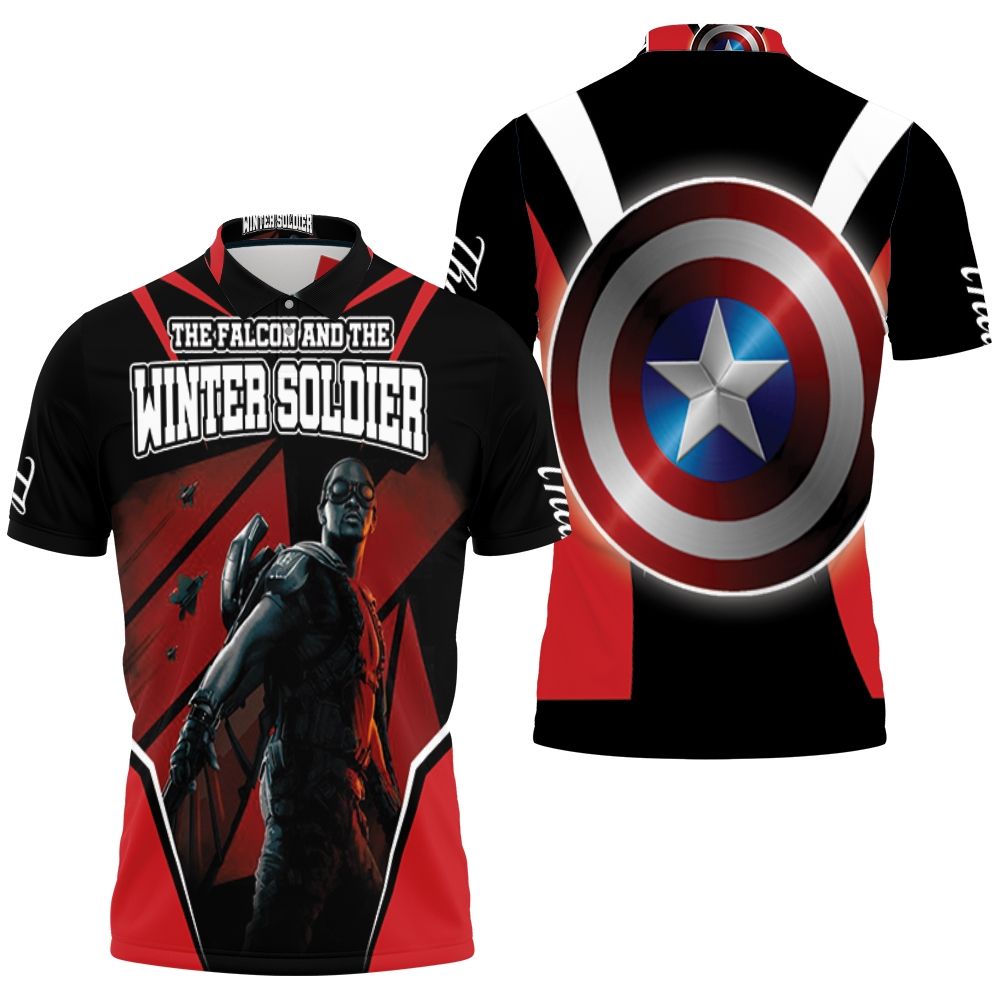 Falcon New Captain 3D Polo Shirt - Craigshirt