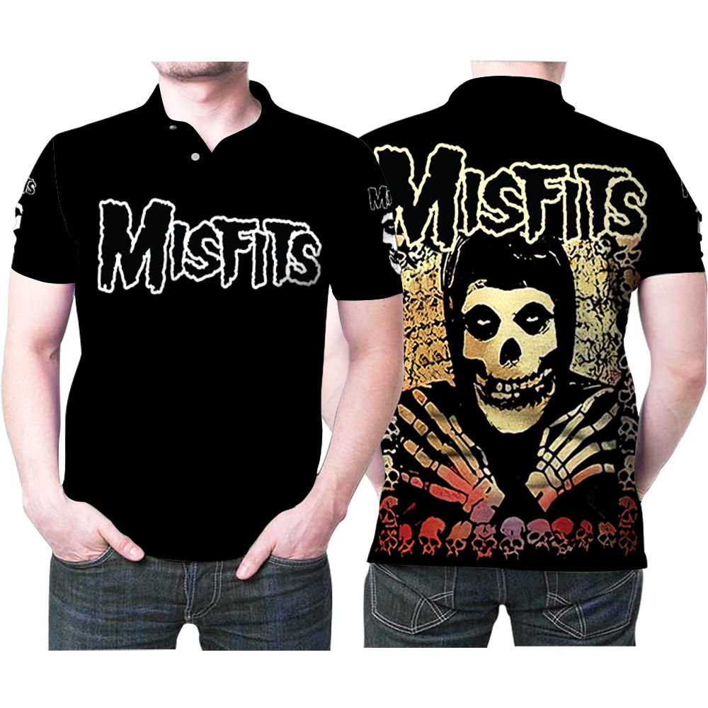 Misfits American Punk Rock Music Band Logo Polo Shirt - Craigshirt