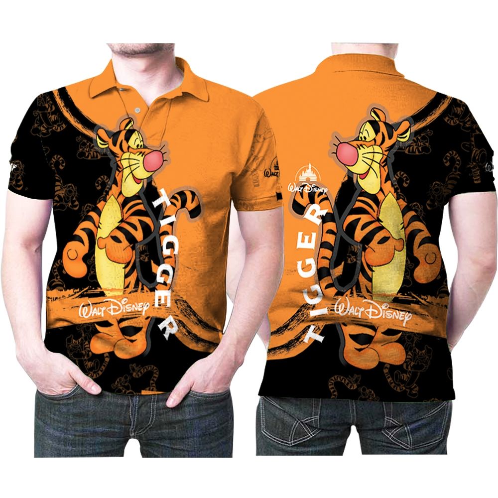 Tigger Winnie The Pooh 3D All Over Print Polo Shirt for Fan Gift ...